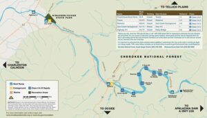 Get Ocoee River Maps - Middle, Upper, Parksville Lake, Lower